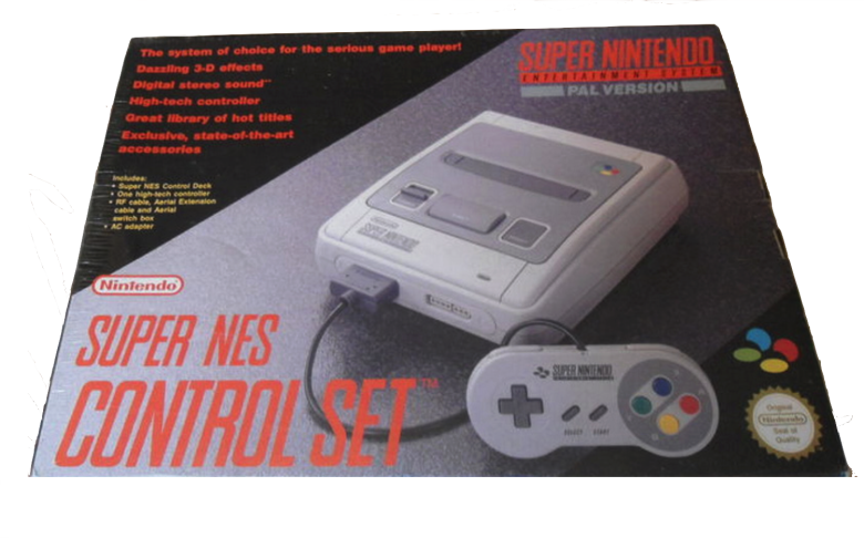 Super Nintendo Console Control Set SCN