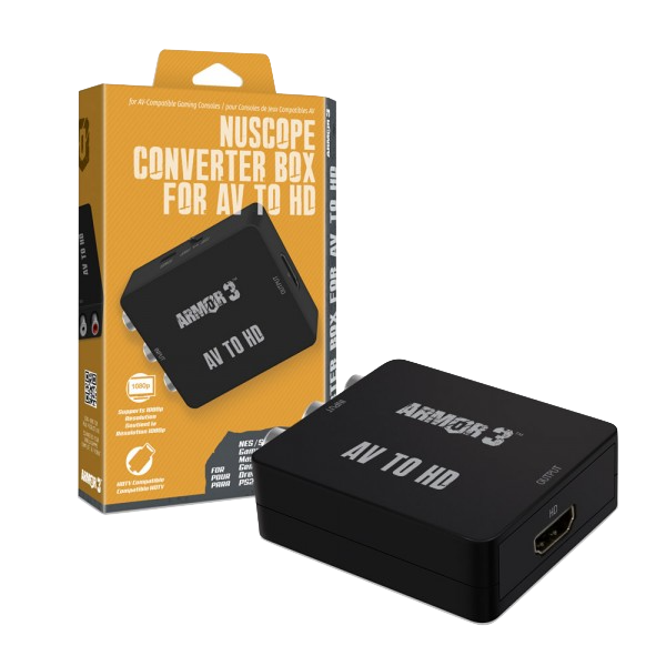 AV to HDMI converter retrogame console Nes Snes N64 GC