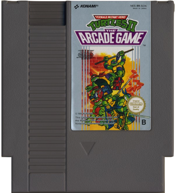 Teenage Mutant Hero Turtles II The arcade game - Nintendo 8-bit/NES ...