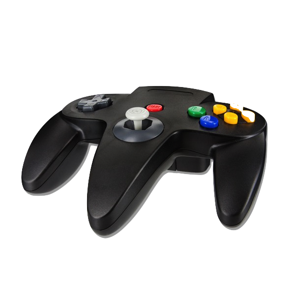 N64 Handkontroll (Black) Ny